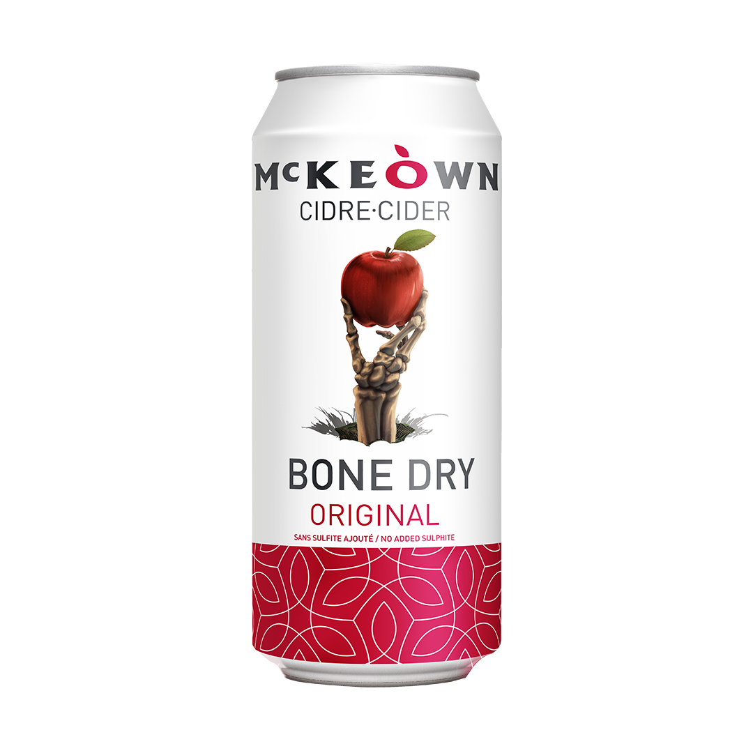 McKeown Cider Bone Dry 24x473 ml – Cidrerie McKeown