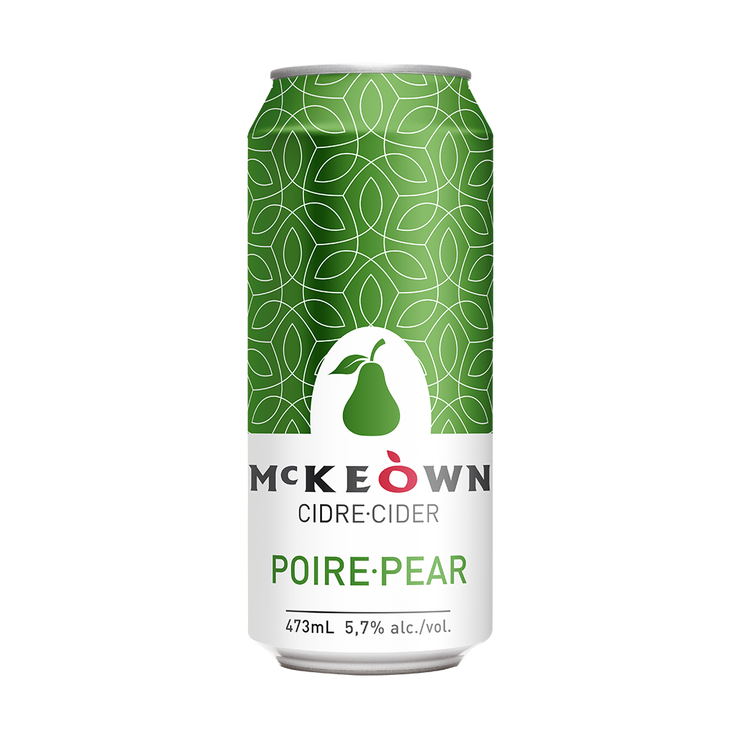 McKeown Cider Pear 24x473 ml – Cidrerie McKeown